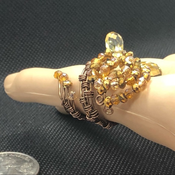 Jewelry | Adjustable Wire Wrap Ring | Poshmark